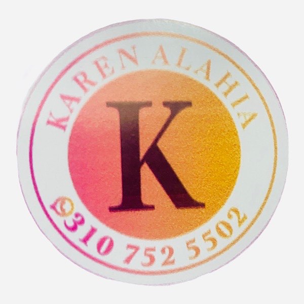 Karen Alahia personalizados en resina